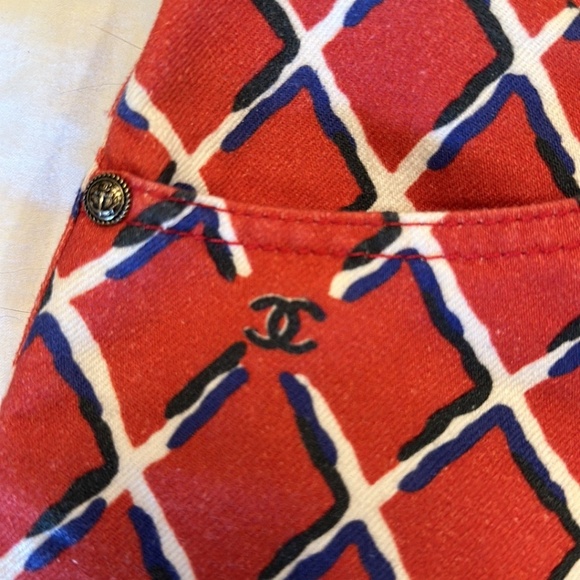 CHANEL | Shorts | Chanel St Tropez Denim Shorts | Poshmark